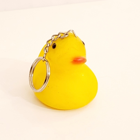 Vintage | Accessories | Vintage Rubber Ducky Keychain | Poshmark